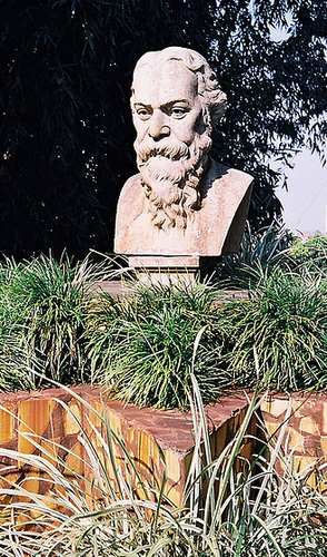 ipernity: Statue of Tagore in Tagore Park, Mangalore - by Adam