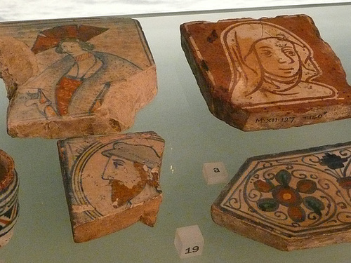 ipernity: franco/flemish tiles, c.1550 mus. of london - by Stiffleaf