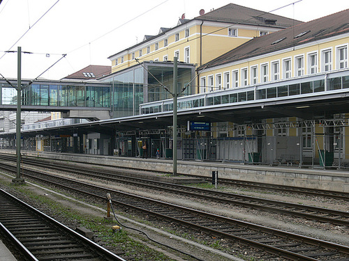 ipernity: Regensburg - Hauptbahnhof by Ingrid K. Brandl