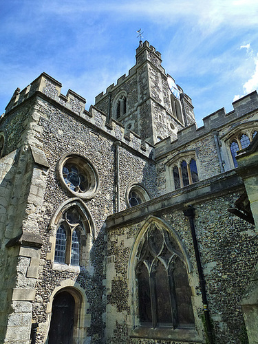 ipernity: ivinghoe church - by Stiffleaf