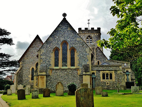 ipernity: shiplake church, oxon - by Stiffleaf