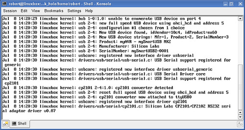 ipernity: mySmartUSB MK2 on openSUSE 11 - by .:madworm:.