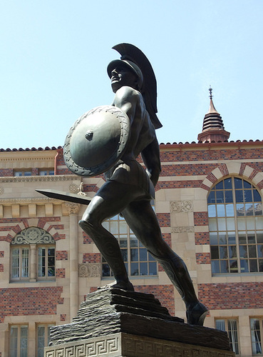 ipernity: Statue of Tommy Trojan at USC, July 2008 - by LaurieAnnie
