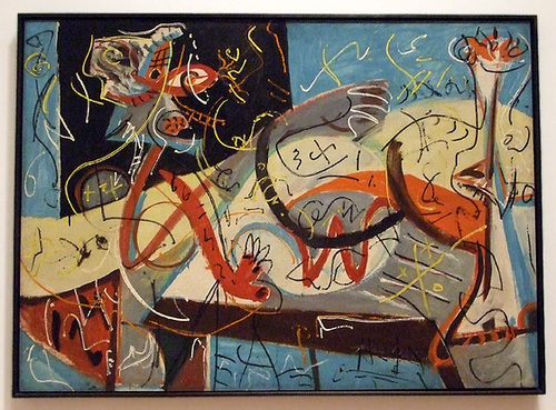 ipernity: Stenographic Figure by Jackson Pollock in the Museum of ...
