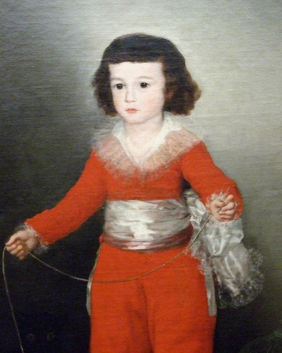 ipernity: Detail of Don Manuel Osorio by Goya in the Metropolitan ...