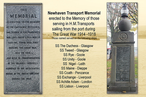 ipernity: Newhaven Transport Memorial - war memorial for WW1 transport ...