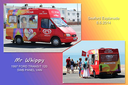 ipernity: Mr Whippy Ford Transit - Seaford - 8.6.2014 - by Phil Sutters
