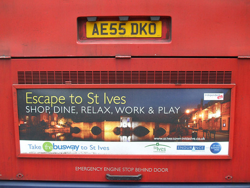 ipernity: DSCF5485 Busway advert - Stagecoach - by David Slater ...