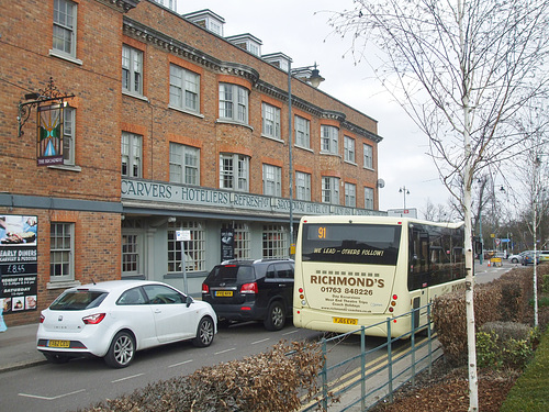 ipernity: DSCF0803 Richmond’s Coaches YJ65 EVD in Letchworth - 23 Feb ...