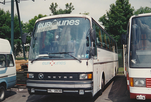 ipernity: Eurolines branded Setra HIL 2838 at RAF Mildenhall – 28 May ...