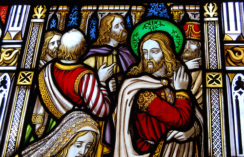 ipernity: Detail of West Window of Ashover Church, Derbyshire Signed ...