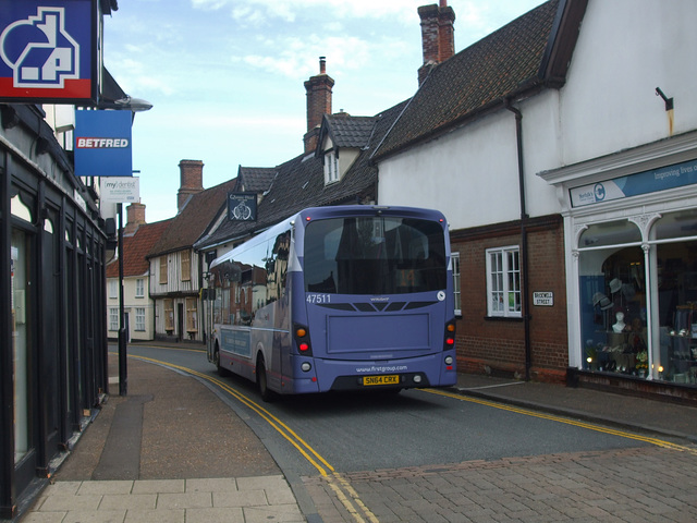 ipernity: DSCF5154 First Eastern Counties 47511 (SN64 CRX) in Wymondham ...
