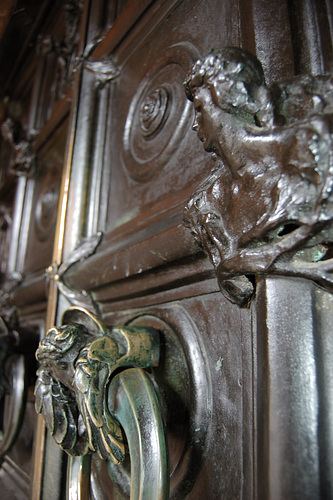 ipernity: Detail of Bronze doors by Henry Wilson dating from 1904 ...