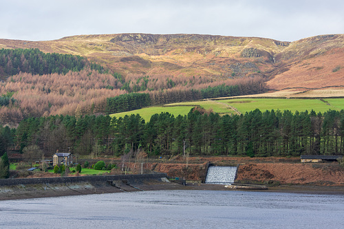 ipernity: Torside Dam and Lad's Leap - by Colin Ashcroft