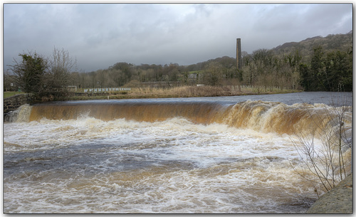 ipernity: The weir at Settle - by Herb Riddle