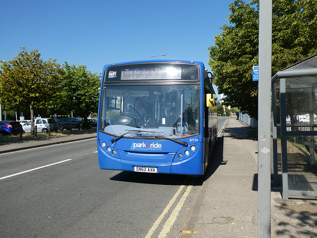 ipernity: First Eastern Counties 67774 (SN62 AXK) in Ipswich - 8 Jul ...