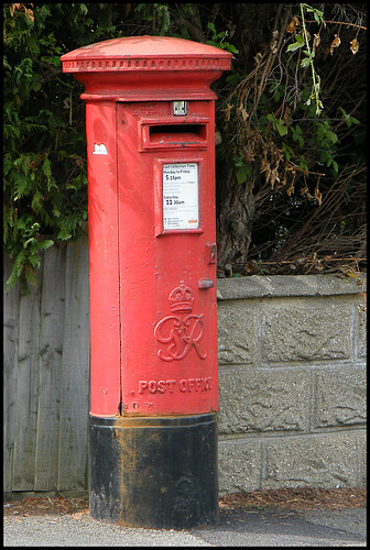 ipernity: Copse Lane post box - by Isisbridge