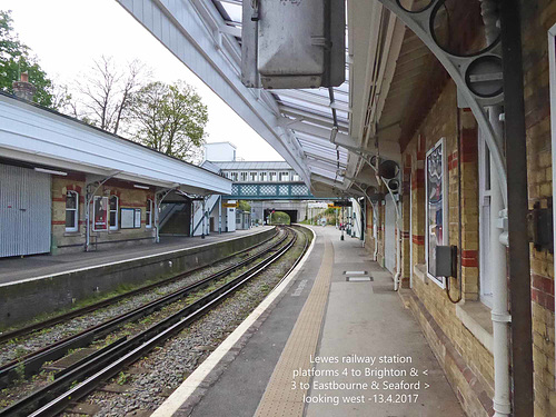 ipernity: Lewes station platforms 3&4 13 4 2017 - by Phil Sutters