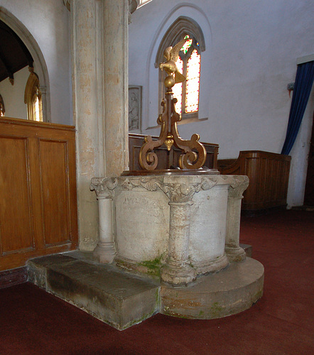 ipernity: Font, St Denis' Church, Aswarby, Lincolnshire - by A ...