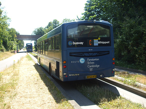 ipernity: DSCF2983 Whippet Coaches WG103 (BF63 HFB) on the Busway at ...