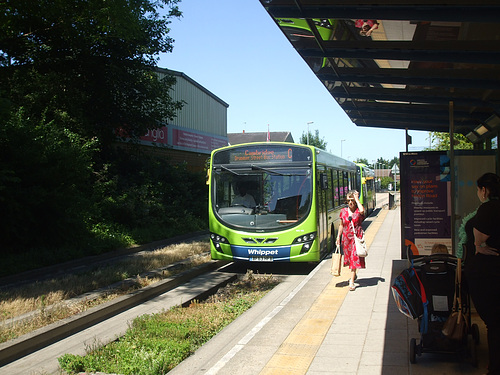 ipernity: DSCF2981 Whippet Coaches WG103 (BF63 HFB) on the Busway at ...