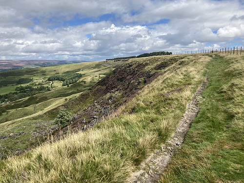 ipernity: iPhone shot of the Coombes Rocks path - by Colin Ashcroft