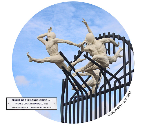 ipernity: Flight of the Langoustine Hove Plinth from the south east ...