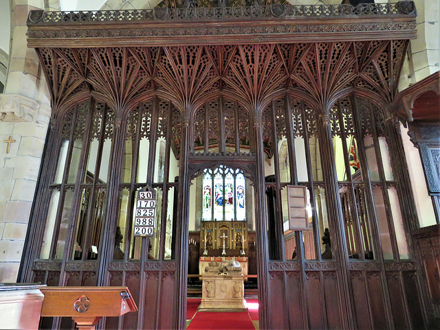 ipernity: strelley church, notts; late c15 rood screen - by Stiffleaf