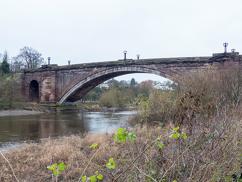 ipernity: Grosvenor Bridge, River Dee, Chester - by Maeluk