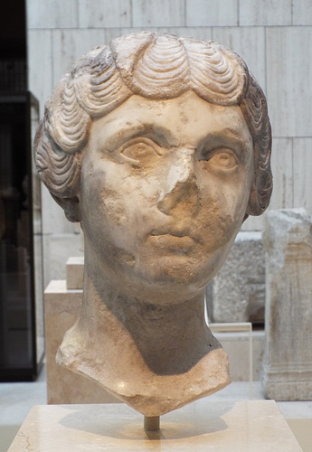 ipernity: Portrait of Faustina Minor in the Archaeological Museum of ...