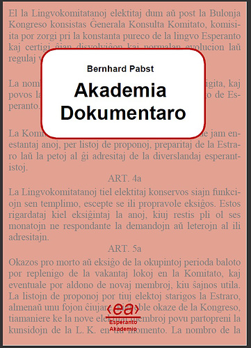 ipernity: Post la morto de Gubbins: la "Akademio" likvidu la "Sekcion Literaturo" von Bernardo