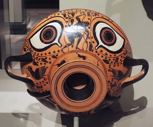 ipernity: Kylix (Eye Cup) with a Crouching Satyr in the Boston Museum ...